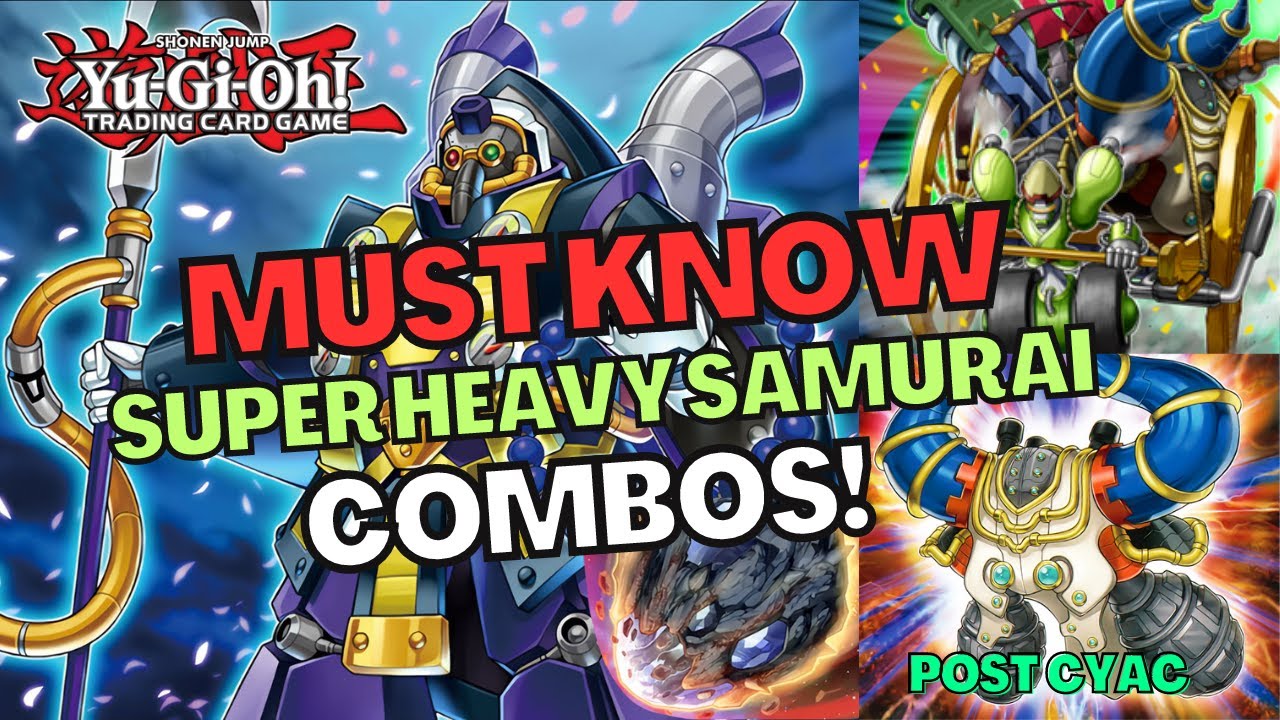 Yu-Gi-Oh! Superheavy Samurai - INSANE Combo | Post Cyberstorm Access | TCG - YouTube