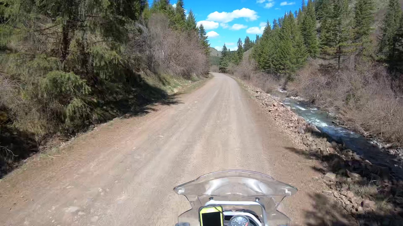 Grande Ronde River leg of the ride to Troy Oregon BMW GSA - YouTube