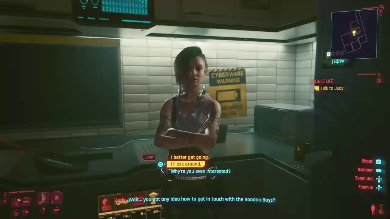 Cyberpunk pt 4 Pam - YouTube