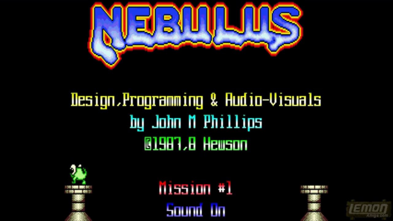 (6K Subs!!) Nebulus (Amiga) - A Special Playguide - by LemonAmiga.com ...