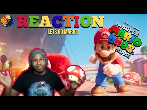 The Super Mario Bros. Movie Final Trailer REACTION : LETS A GO MARIO ...