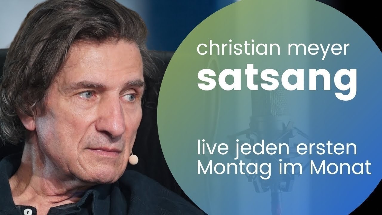 Hochmut und Demut | Online Satsang mit Christian Meyer - YouTube
