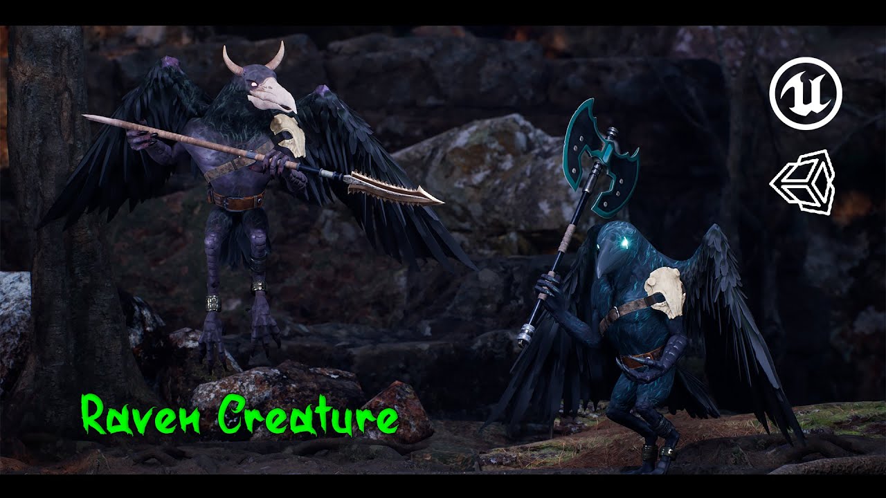 Raven Creature - YouTube