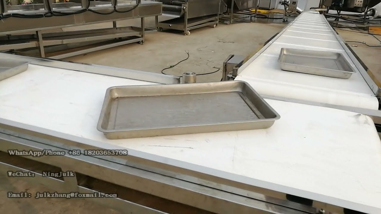 90 Degree Right Angle Conveyor Belt Conveyor - YouTube
