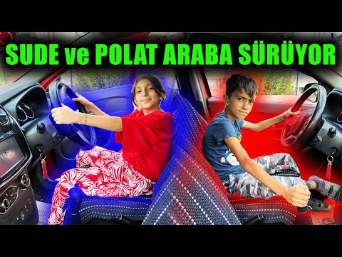 SUDE ve POLAT DRİF ATTI !! ARABA SÜRÜYORUZ
