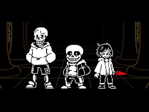 Undertale: Bad Time Trio Recalled Knowledge Phase 1 Gameplay - YouTube