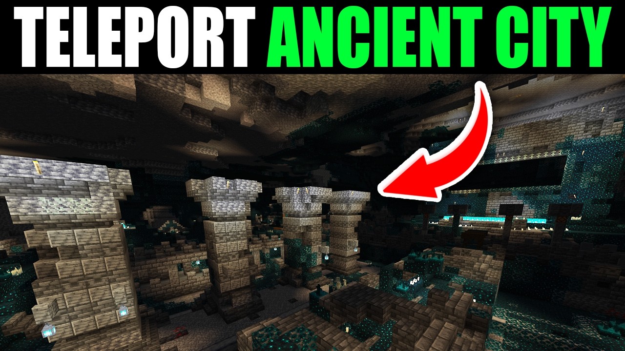 How To Teleport To Ancient City In Minecraft - Easy Guide - YouTube