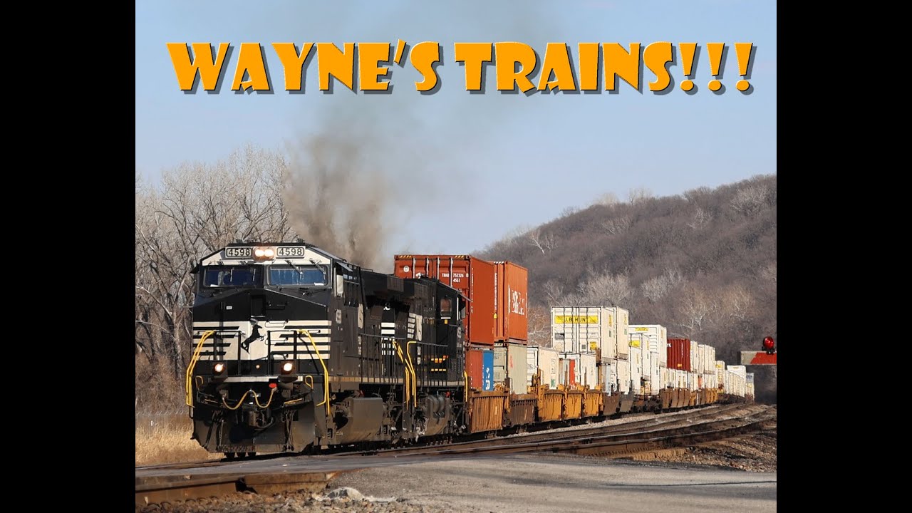 NS/Norfolk Southern #4598 & #4523 - YouTube