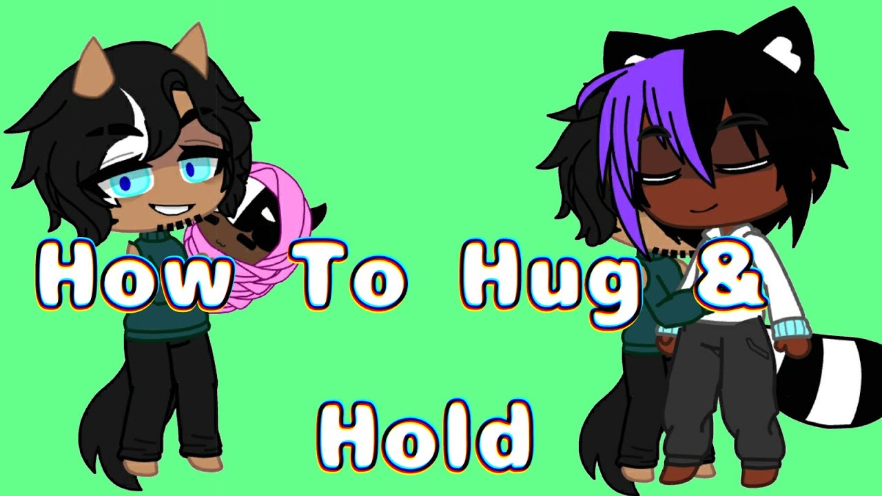 How to hug/hold people in Gacha Club || Turk || Eng || Read Desc. - YouTube