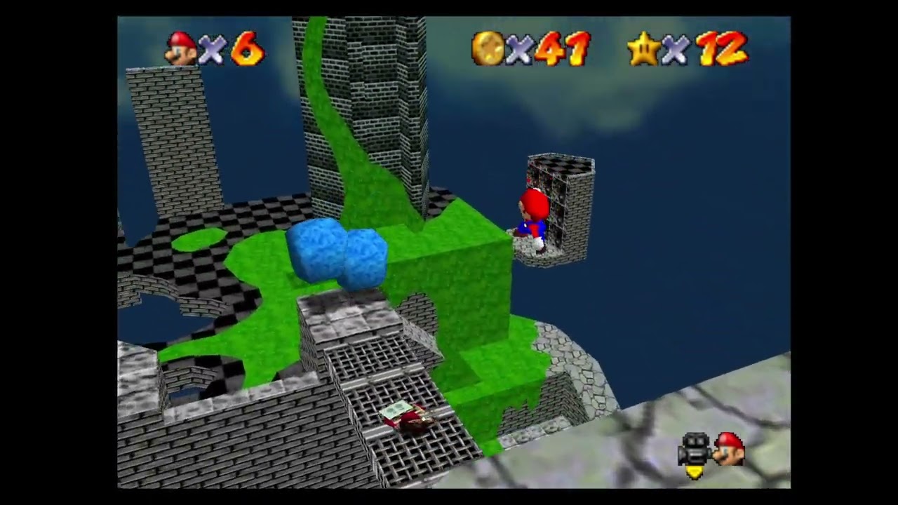 Super Mario 74 Extreme Edition | Virusvine Veranda (Savestateless ...