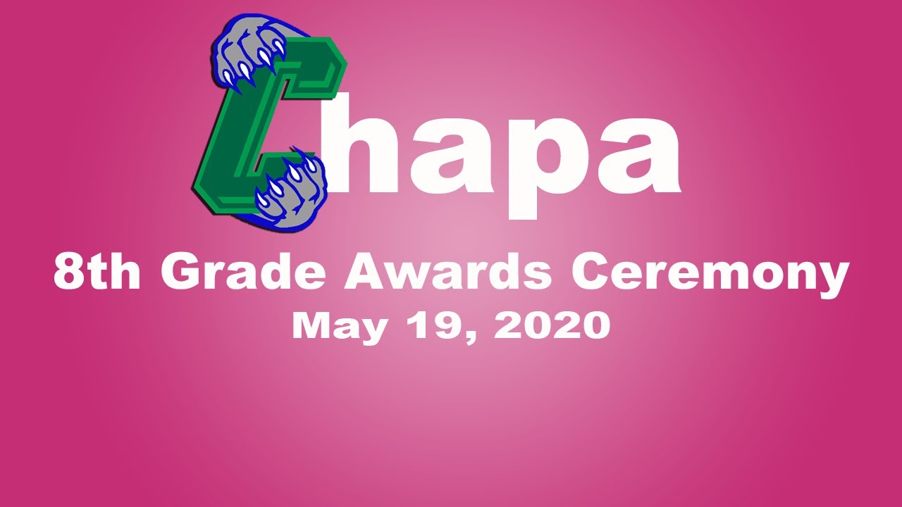 8th Grade Awards 2019-20 - YouTube