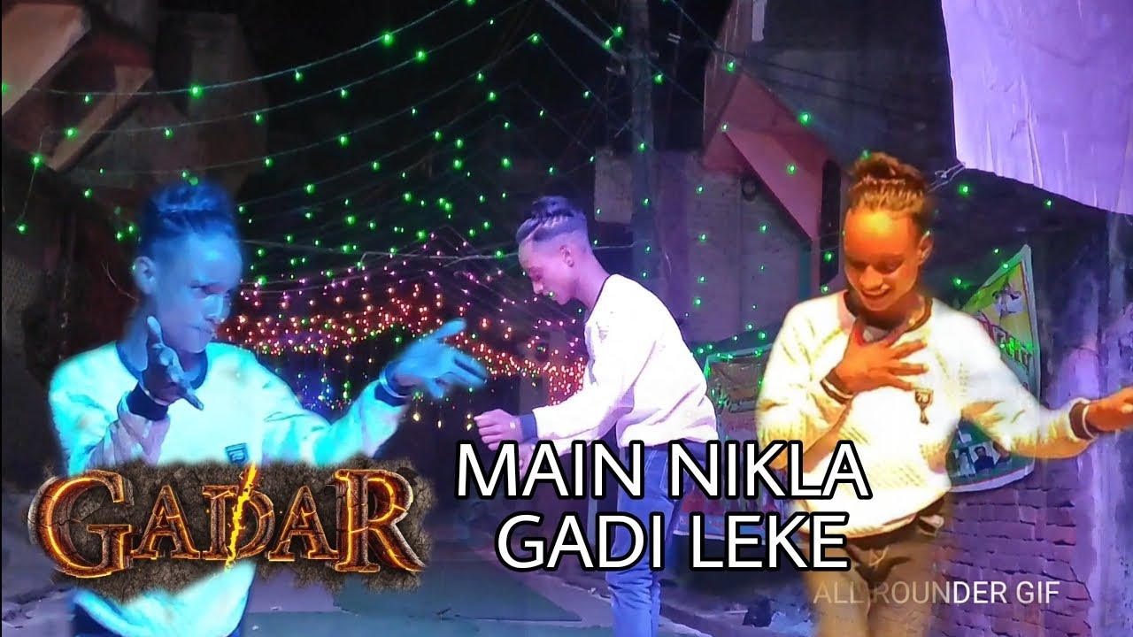 MAIN NIKLA GADI LEKE --Saraswati puja dance video ::ALL ROUNDER GIF ...
