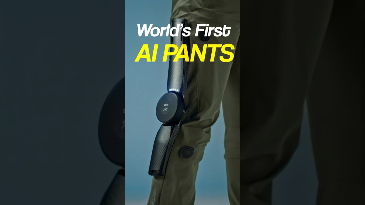 World’s 1st AI Pants! 👖 - YouTube