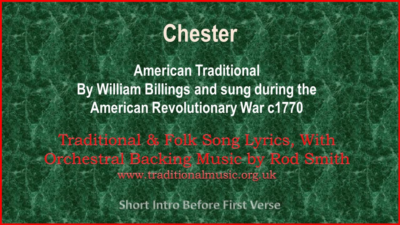 Chester - Traditional Lyrics & Orchestral Music - YouTube
