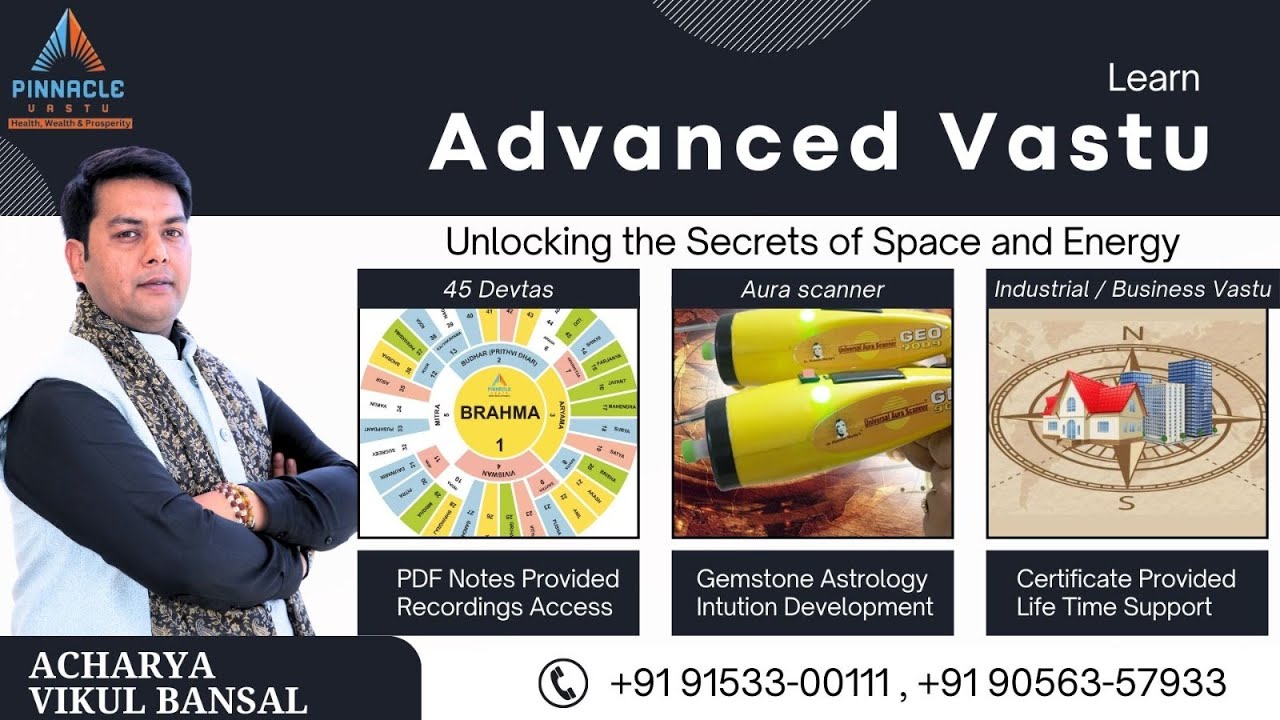 Advance Vastu 45 Devta & Industrial Vastu Course | Acharya Vikul Bansal ...