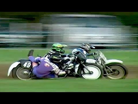 2009 BUILDBASE 1000cc RH SIDECAR CHAMPIONSHIP GRASSTRACK - YouTube