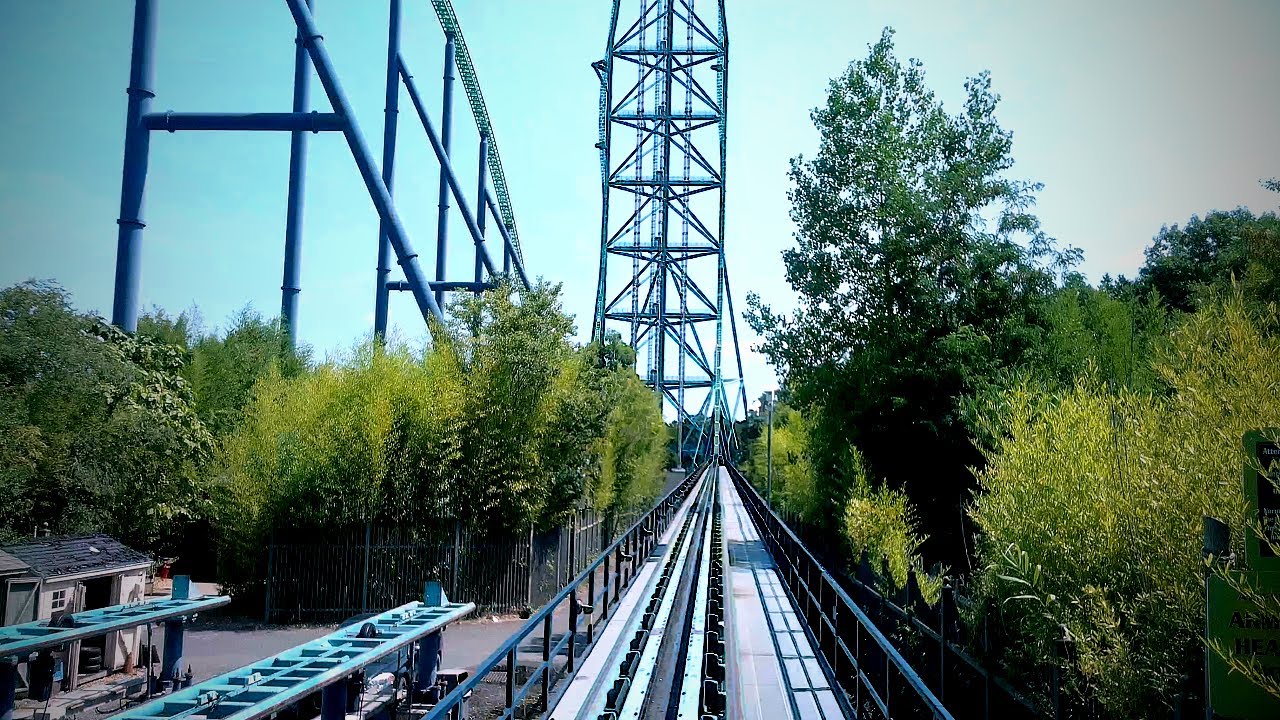 Kingda Ka Front Row 4K POV - World's Tallest Rollercoaster (August 2023 ...