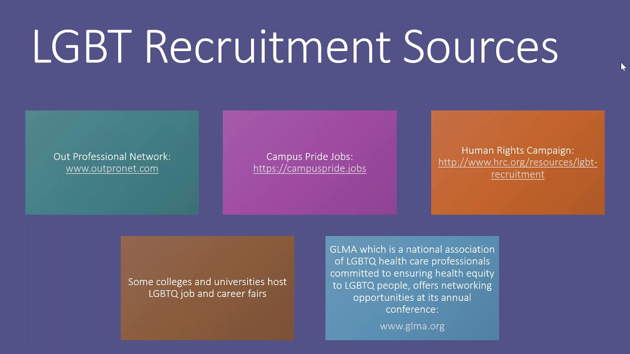 Workforce Culture & LGBT Staff Creating a More Inclusive Workplace ...