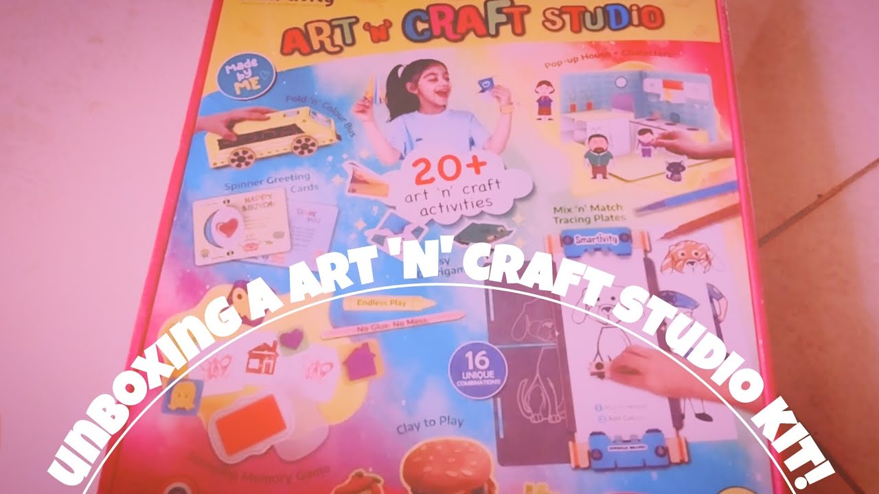 Unboxing a Art 'N' Craft Studio Kit! - YouTube