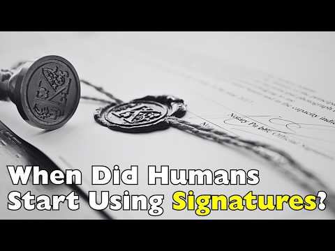 Why Do We Sign Our Names? The Ancient Origins of Signatures