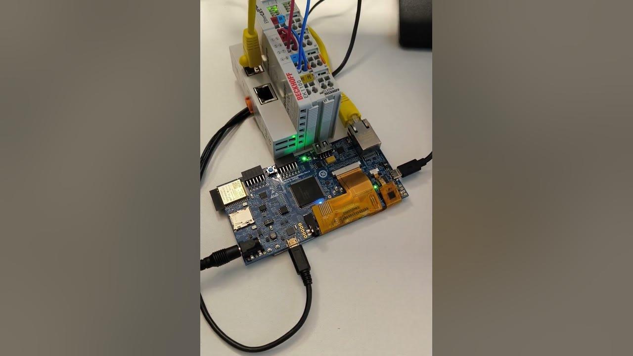 acontis EC-Master EtherCAT MainDevice Software on Renesas RX72N - YouTube