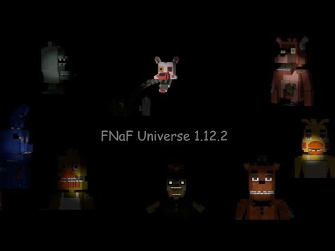 FNAF UNIVERSE MOD 1.12.2 (Minecraft PC) - YouTube