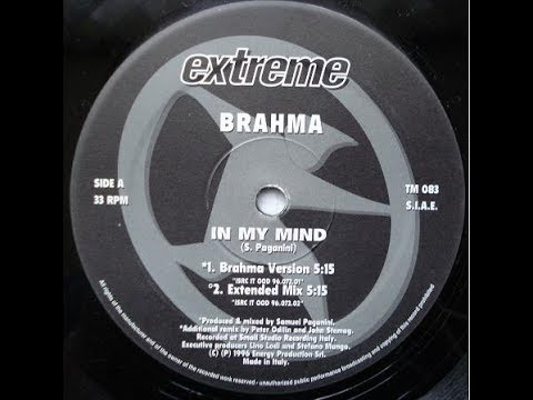Brahma - In My Mind (Brahma Version) - YouTube