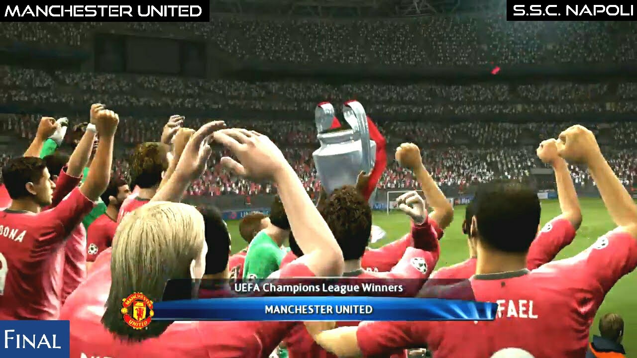 Manchester United Vs. S.S.C. Napoli | UEFA Champions League | Final ...
