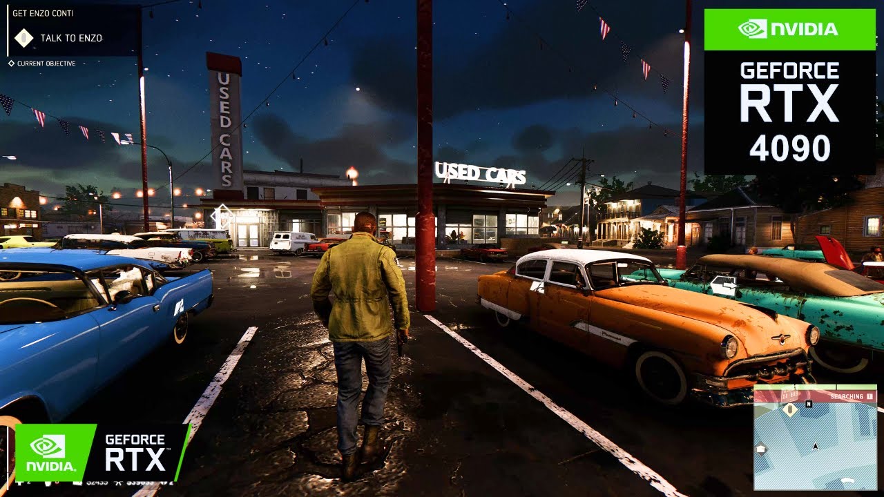 Mafia 3 DE Remastered Graphics: RTX 4090 24GB (4K Maximum Settings ...
