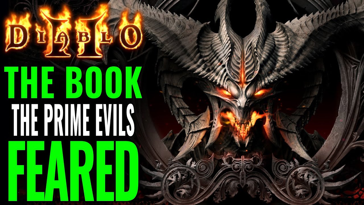 Diablo 2: The Book the Prime Evils fear - the Tome of Lam Esen - YouTube