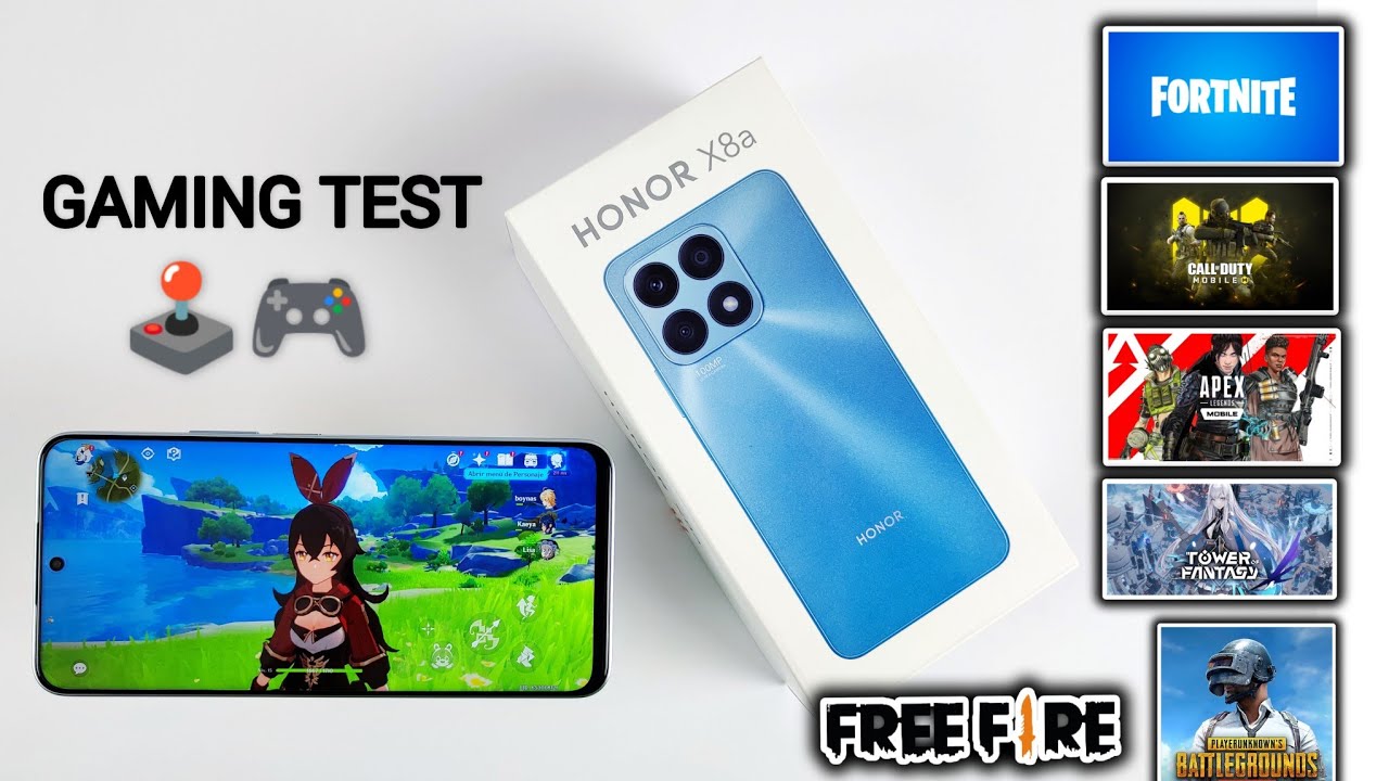 Honor x8a Gaming Test - YouTube