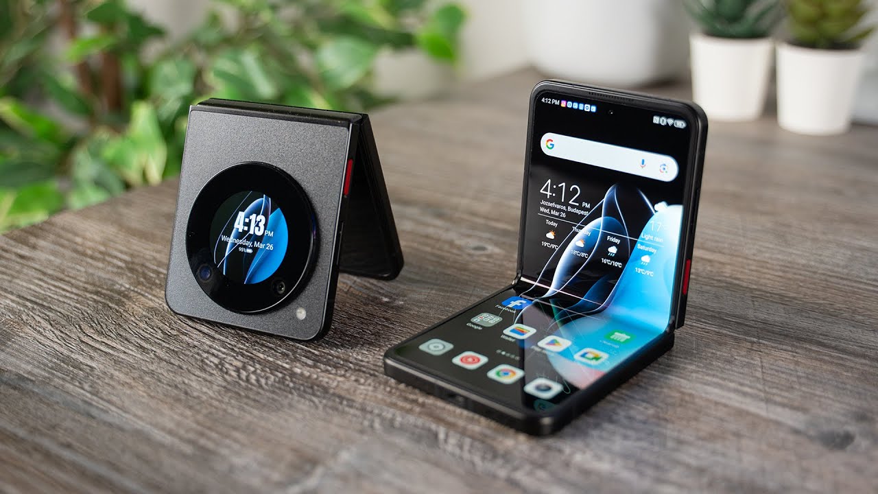 Végre! Olcsó hajlítható telefonok! - ZTE Nubia Flip 5G - YouTube