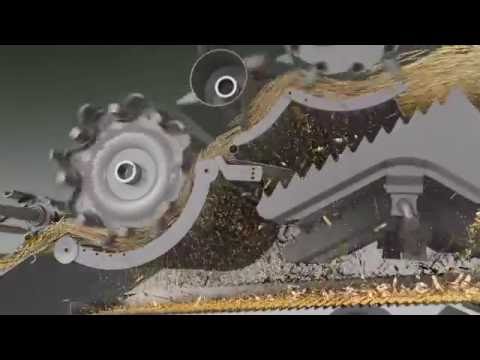 Massey Ferguson Threshing system MCS Plus Animation - YouTube