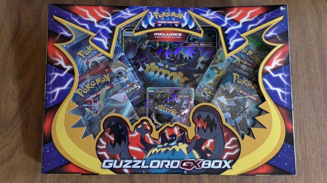Pokemon Guzzlord GX Box Opening - YouTube