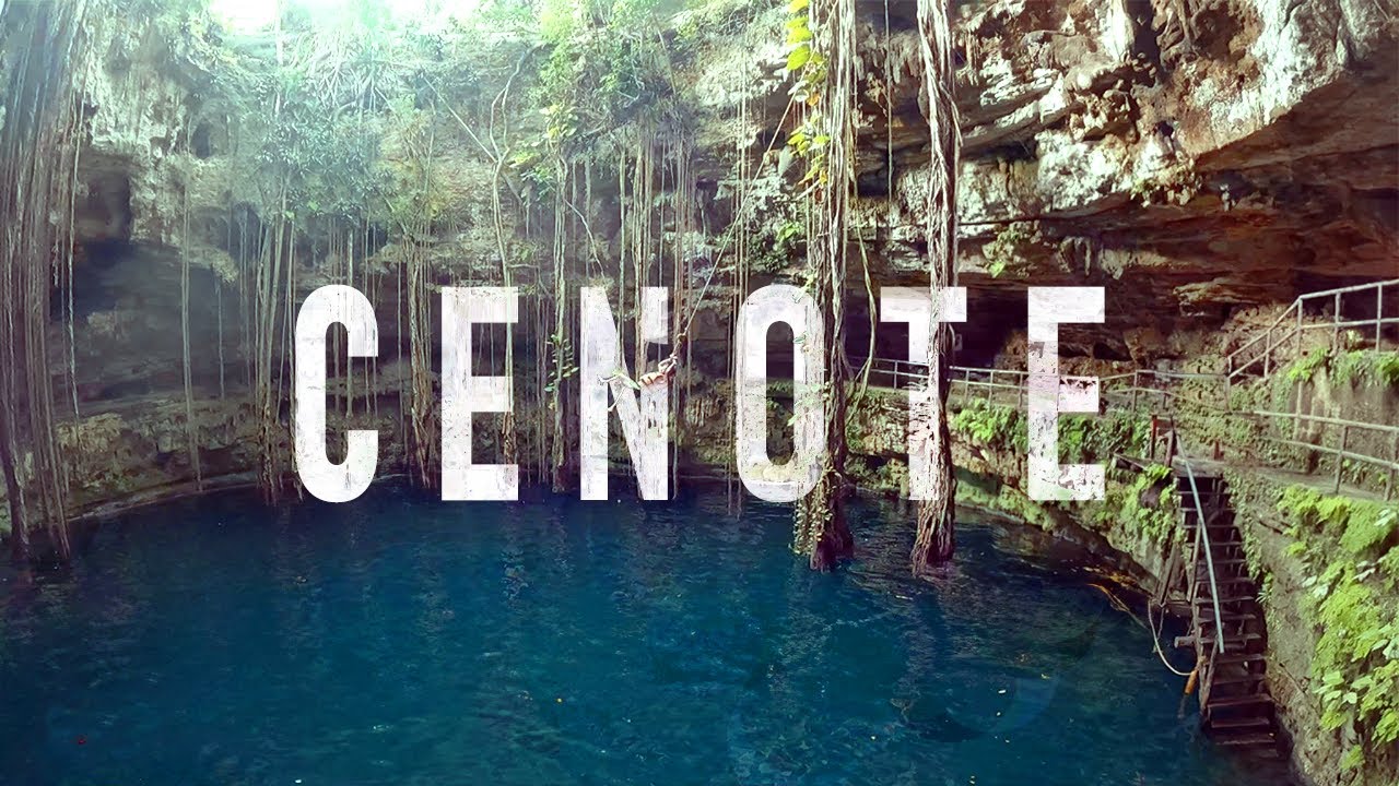 We Jumped into Millennial Water - Cenotes, Mexico - YouTube