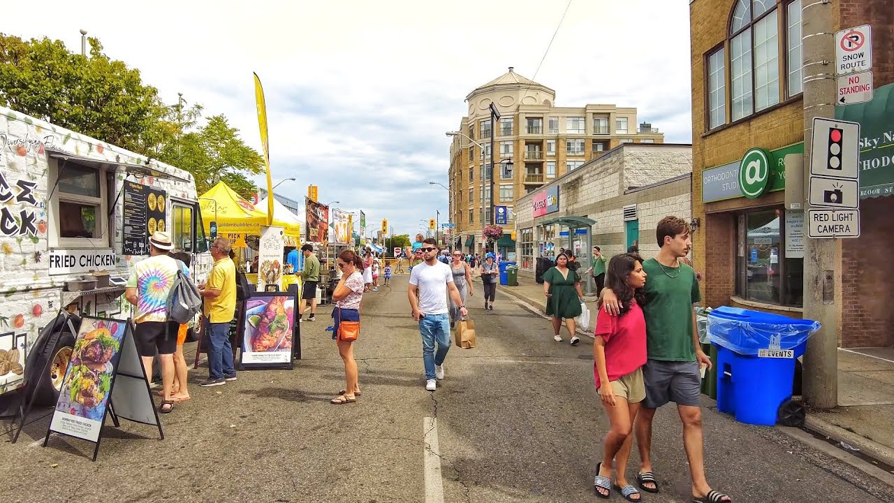 Toronto Walk - Islington Station to the Taste of the Kingsway ...