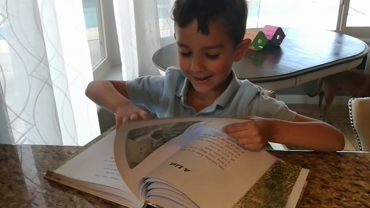 Nathan reading "The List" - YouTube