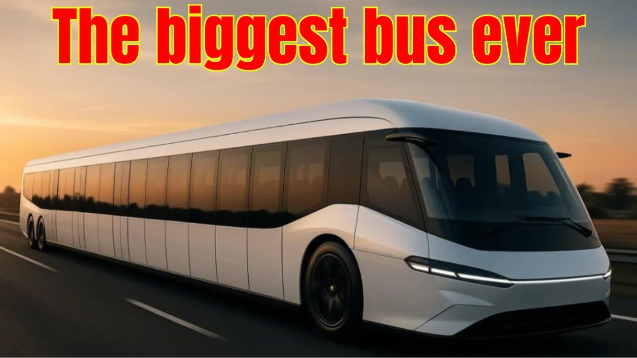 10 BIGGEST Buses In The World - YouTube