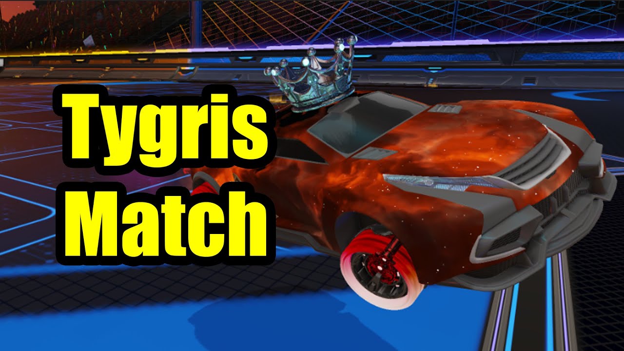 Match With The Tygris | Rocket League - YouTube