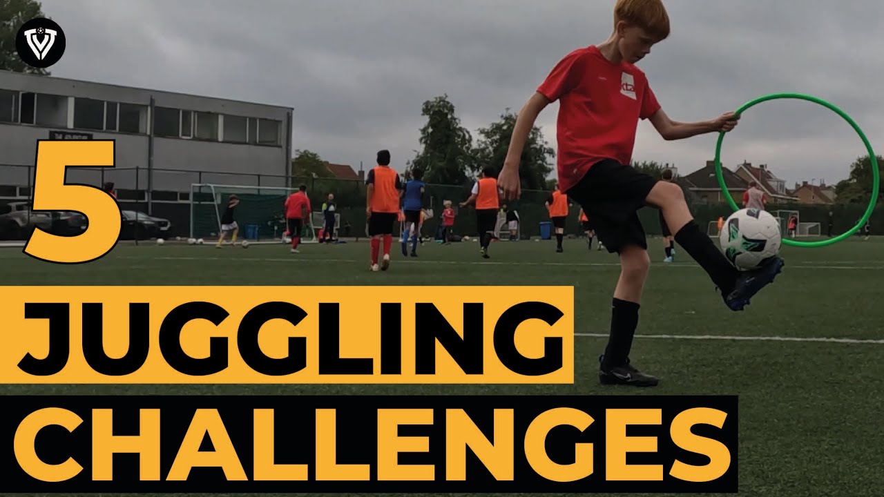 5 Advanced Juggling Challenges | Soccer Drills - Football Exercises ...