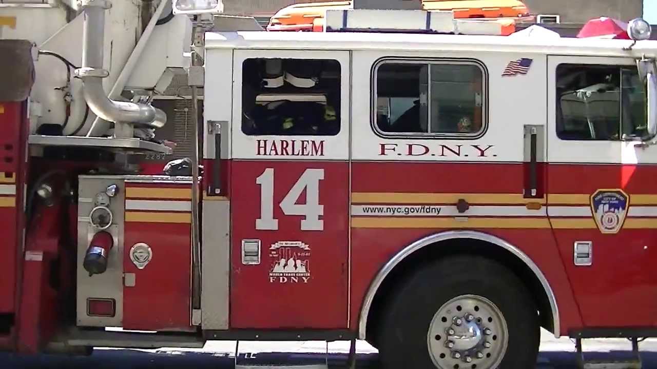 FDNY - Station Visit - Harlem - Engine 35 - 14 Truck - YouTube