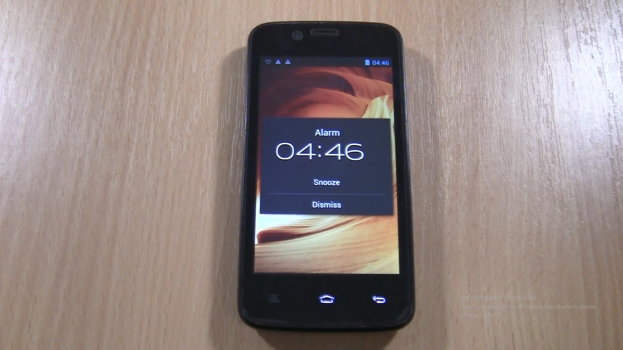 Fly IQ440 Voice Type Alarm Screen - YouTube