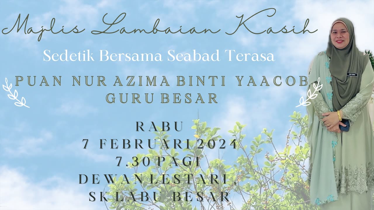 EPISOD KHAS: MAJLIS LAMBAIAN KASIH | SEDETIK BERSAMA SEABAD TERASA ...