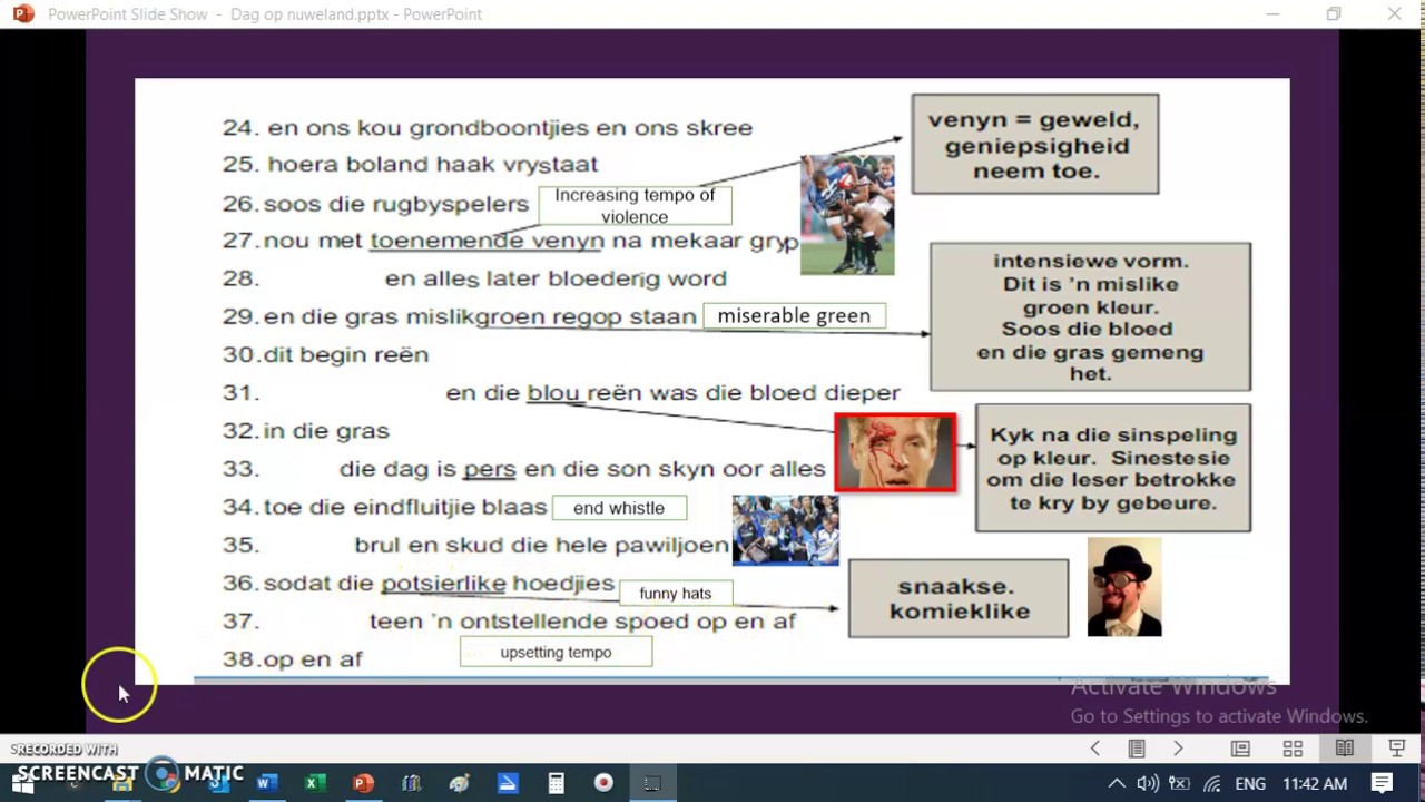 Grade 10 Afrikaans FAL Gedig dag op nuweland 20200421 - YouTube