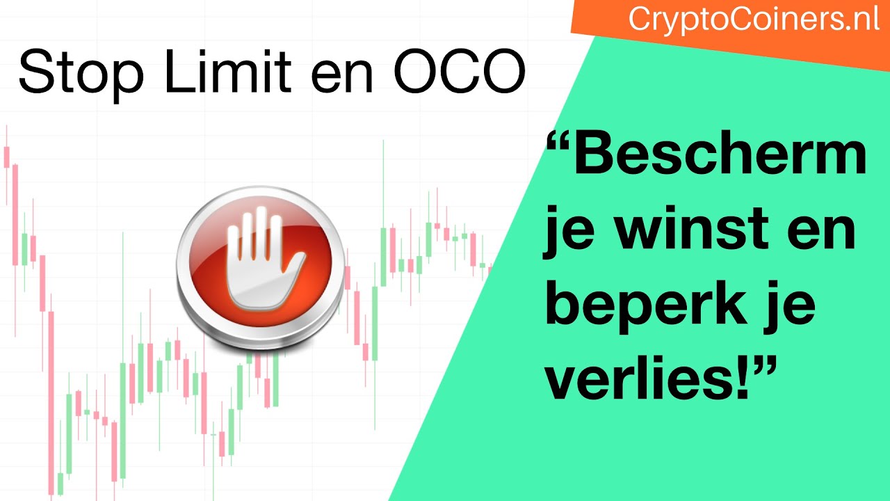 Bescherm je crypto-winst met Stop Limit Orders en OCO - YouTube