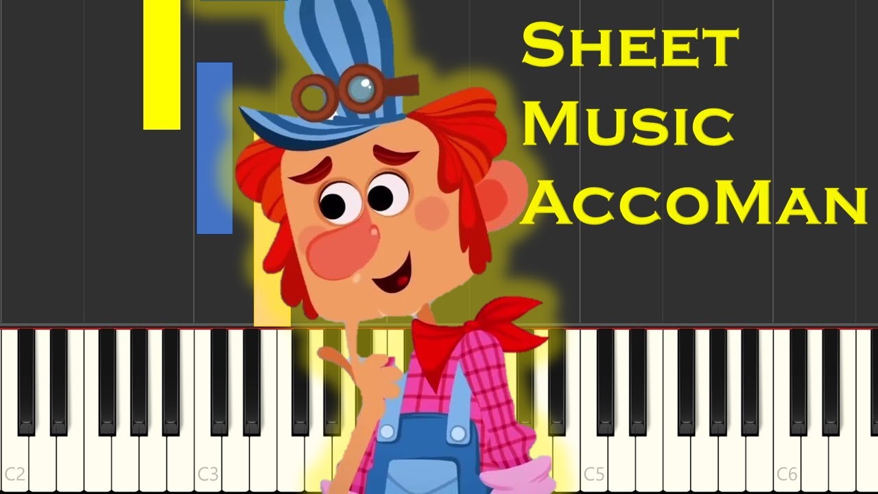 Learn How To Play BabyTV - The Post Train With This Sheet Music - YouTube