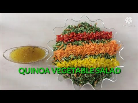 QUINOA VEGETABLE SALAD in ARABIC RECIPE@ofwkitchenlyn2308 - YouTube