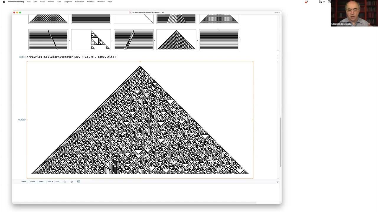 LLM Understanding: 19. Stephen WOLFRAM "Computational Irreducibility, Minds, and Machine ...