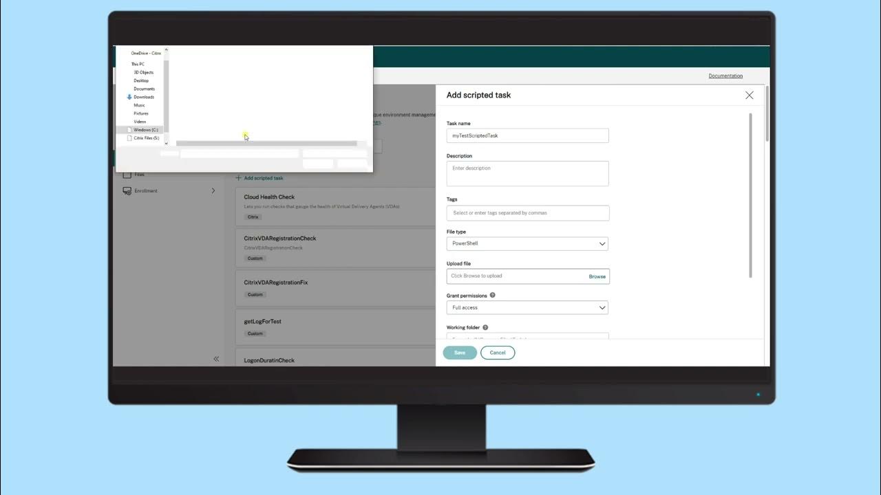Citrix Features Explained: Citrix WEM Scripted Tasks - YouTube
