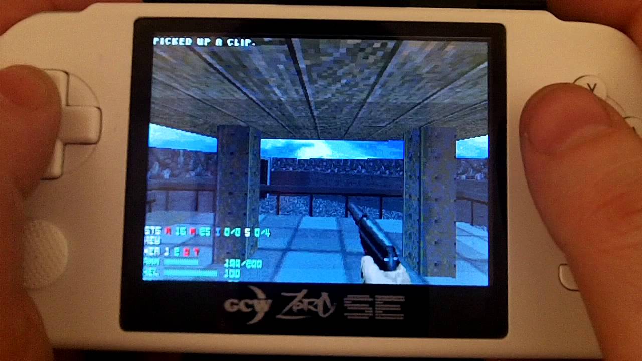 GCW Zero Running PrBoom Custom Wads Part 1/2 - YouTube